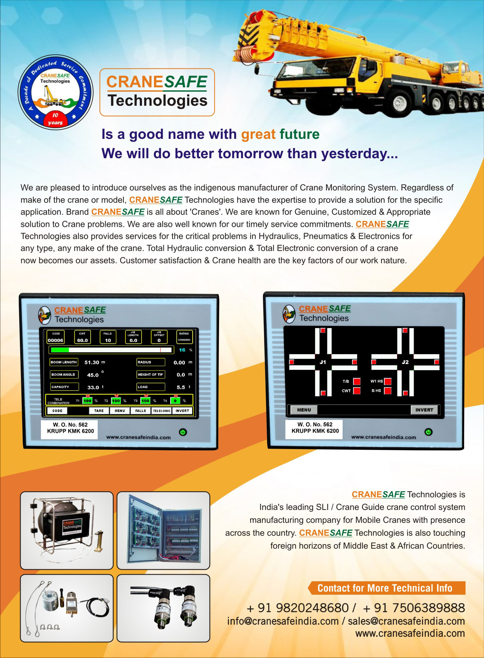 Download Resources | Cranesafe India | Product & Brochures